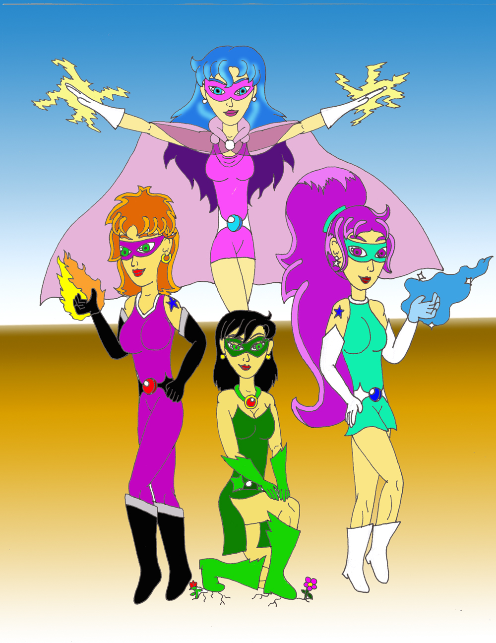 The Gem Girls by Darth-BAW on DeviantArt