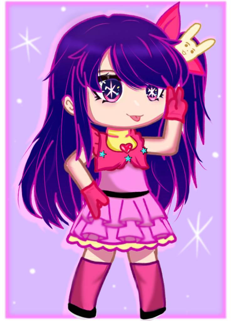 Ai Hoshino Gacha Edit From Oshi No Ko By Fabihaafia On Deviantart