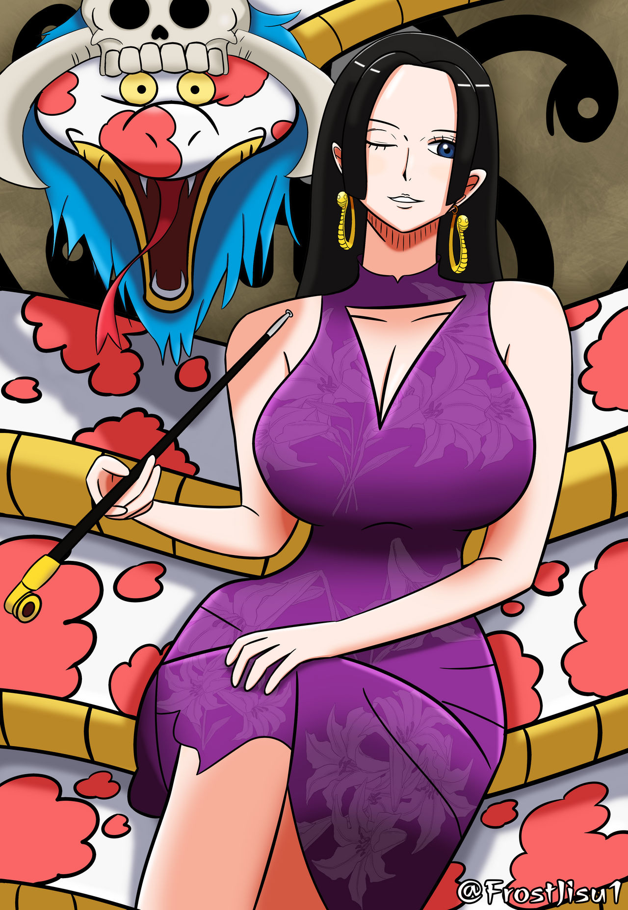 Boa Hancock By Frostjisu On Deviantart