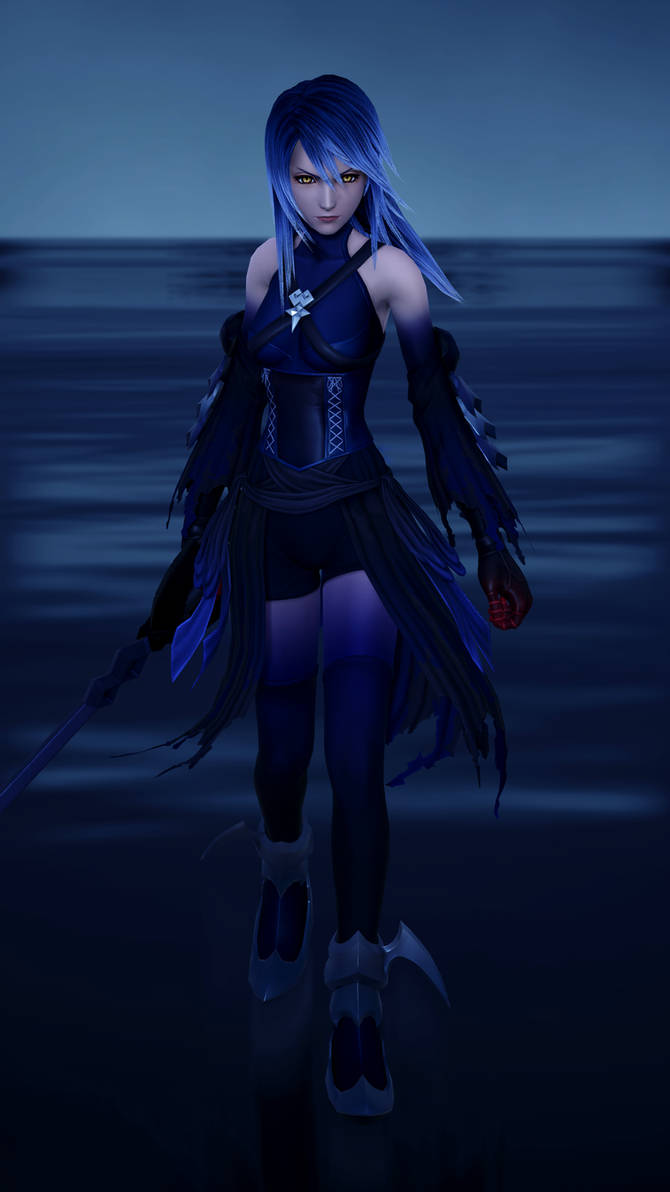 Kingdom Hearts 3 Aqua Long Hair Mod By Tiger155 On Deviantart