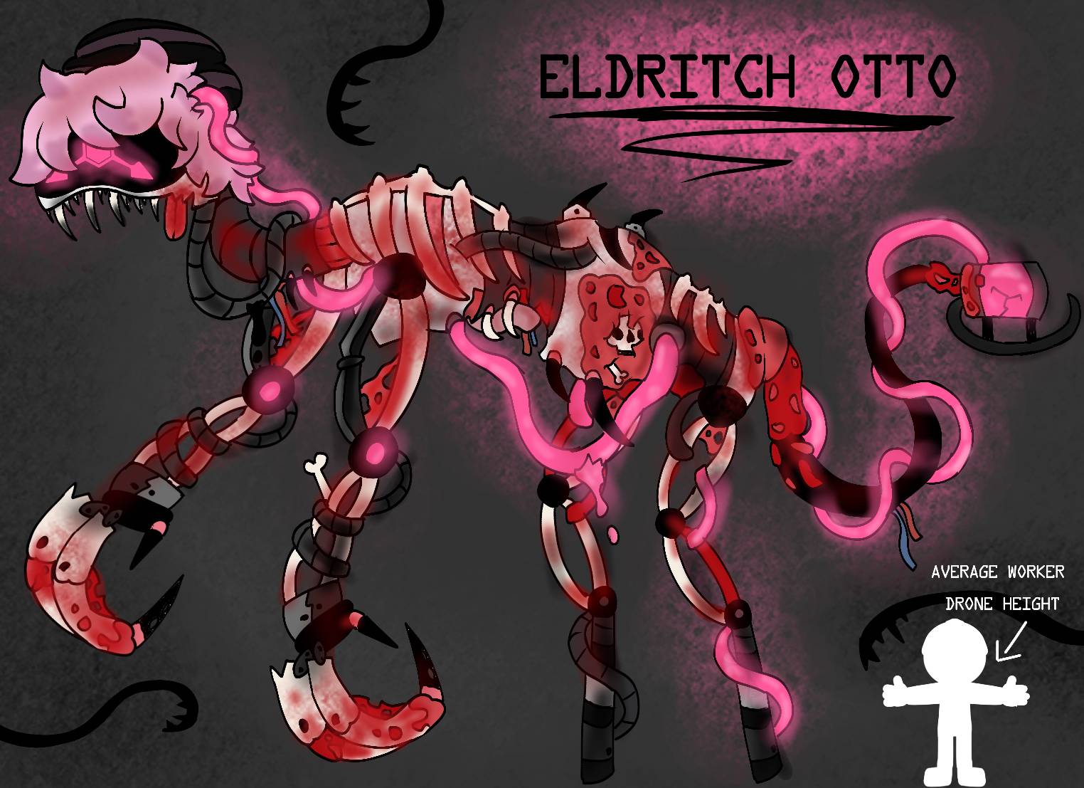 Eldritch Otto Murder Drones Oc By Thegraytanuki On Deviantart