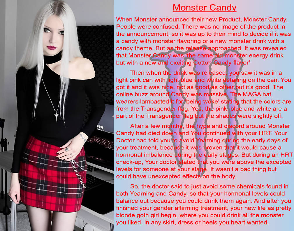 Monster Candy - TG Caption by BoysInPinkTgs on DeviantArt Monster Candy - TG Caption by BoysInPinkTgs on DeviantArt