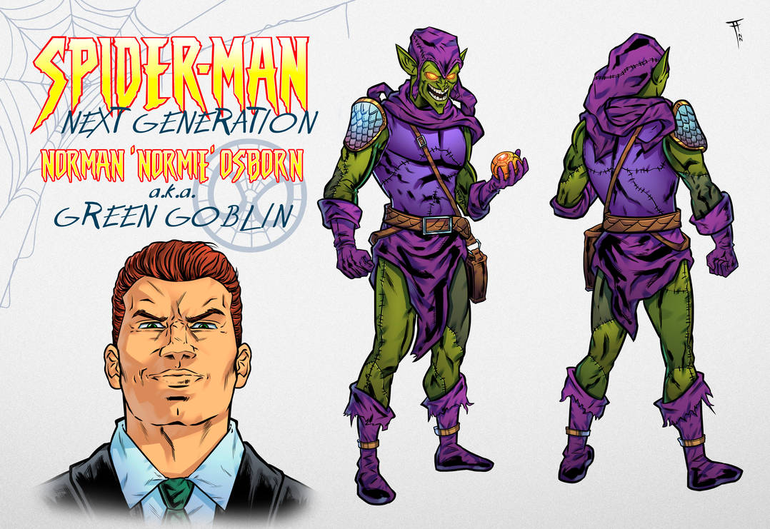 Normie Osborn The Green Goblin By Spidermanthenxtgen On Deviantart