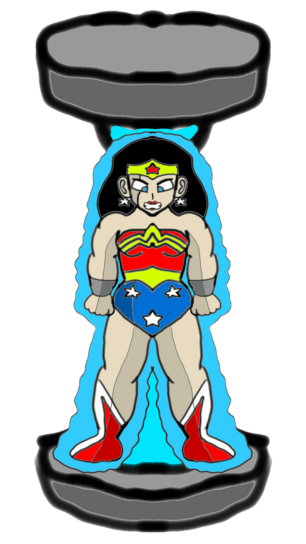 Wonder Woman Trapped By Alphagodzilla1985 On Deviantart
