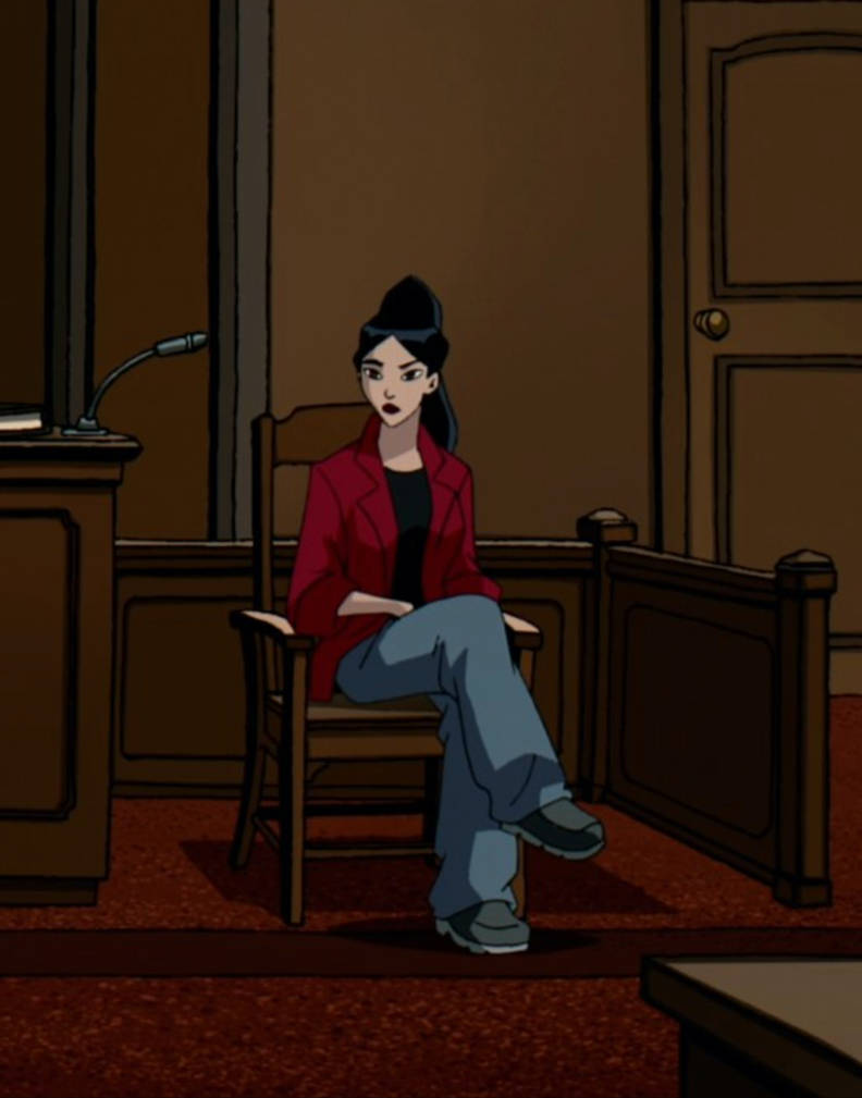 Detective Ellen Yin Sitting With Legs Crossed By Alphagodzilla1985 On Deviantart