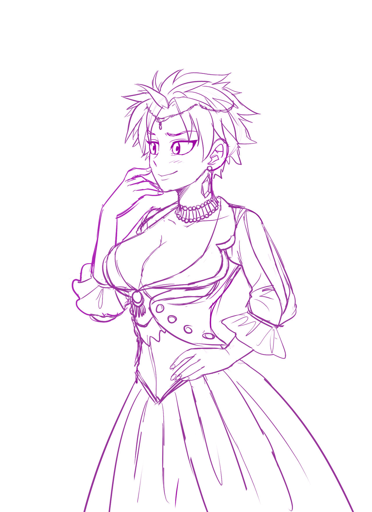 Natsu Dress Tg sketch by Rezuban on DeviantArt Natsu Dress Tg sketch by Rezuban on DeviantArt