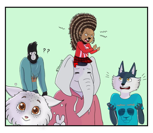 Sing Johnny Ash Porsha Meena And Nooshy By Aliciamartin851 On Deviantart