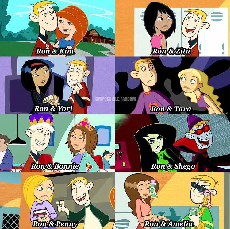 What Character Is Ron Better With In Kim Possible By Aliciamartin851 On Deviantart
