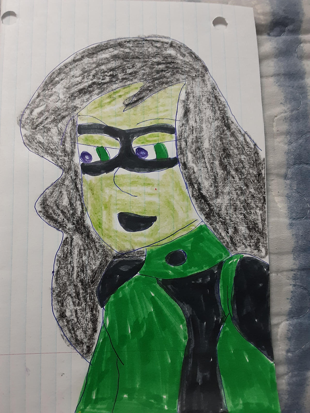 Shego Wearing Her Halloween Mask By Aliciamartin851 On Deviantart