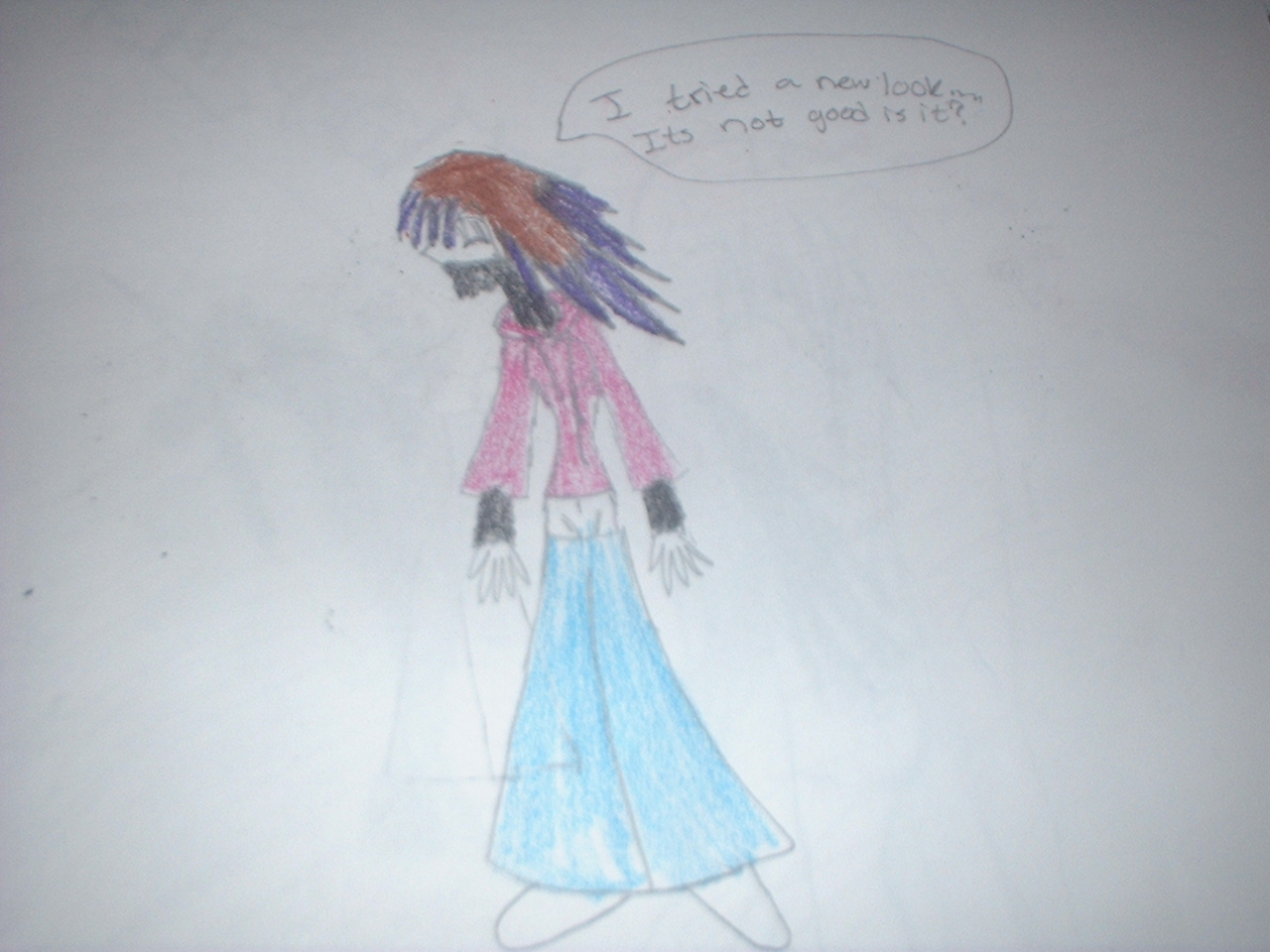 Maromi trying a new look? by emodemonslayer on DeviantArt