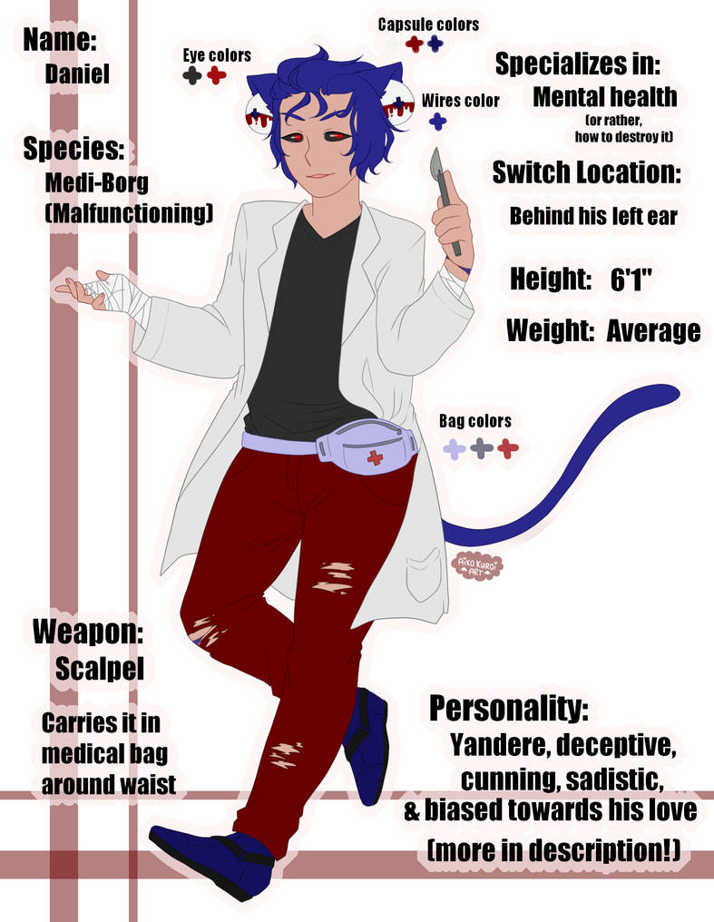 MYO Medi-Borg Custom: Daniel by blushingbats on DeviantArt MYO Medi-Borg Custom: Daniel by blushingbats on DeviantArt