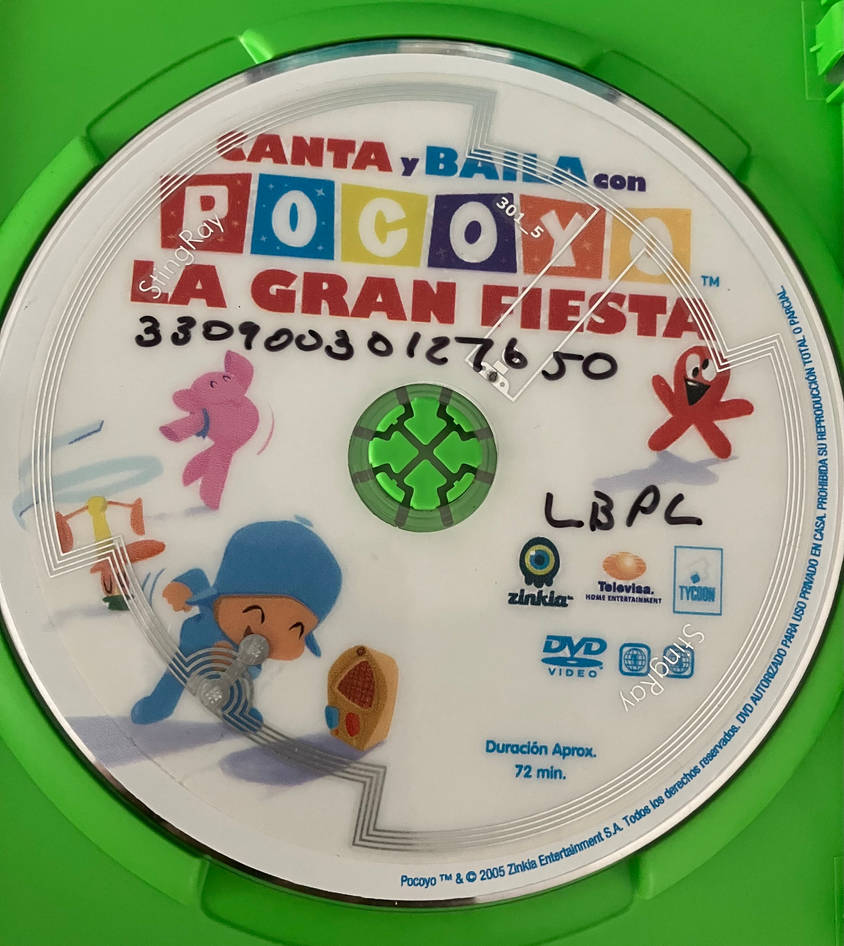Pocoyo Dvd Disc By Alexlover366 On Deviantart