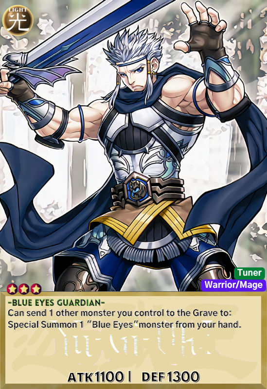Blue Eyes Guardian By Gatoduelista On Deviantart