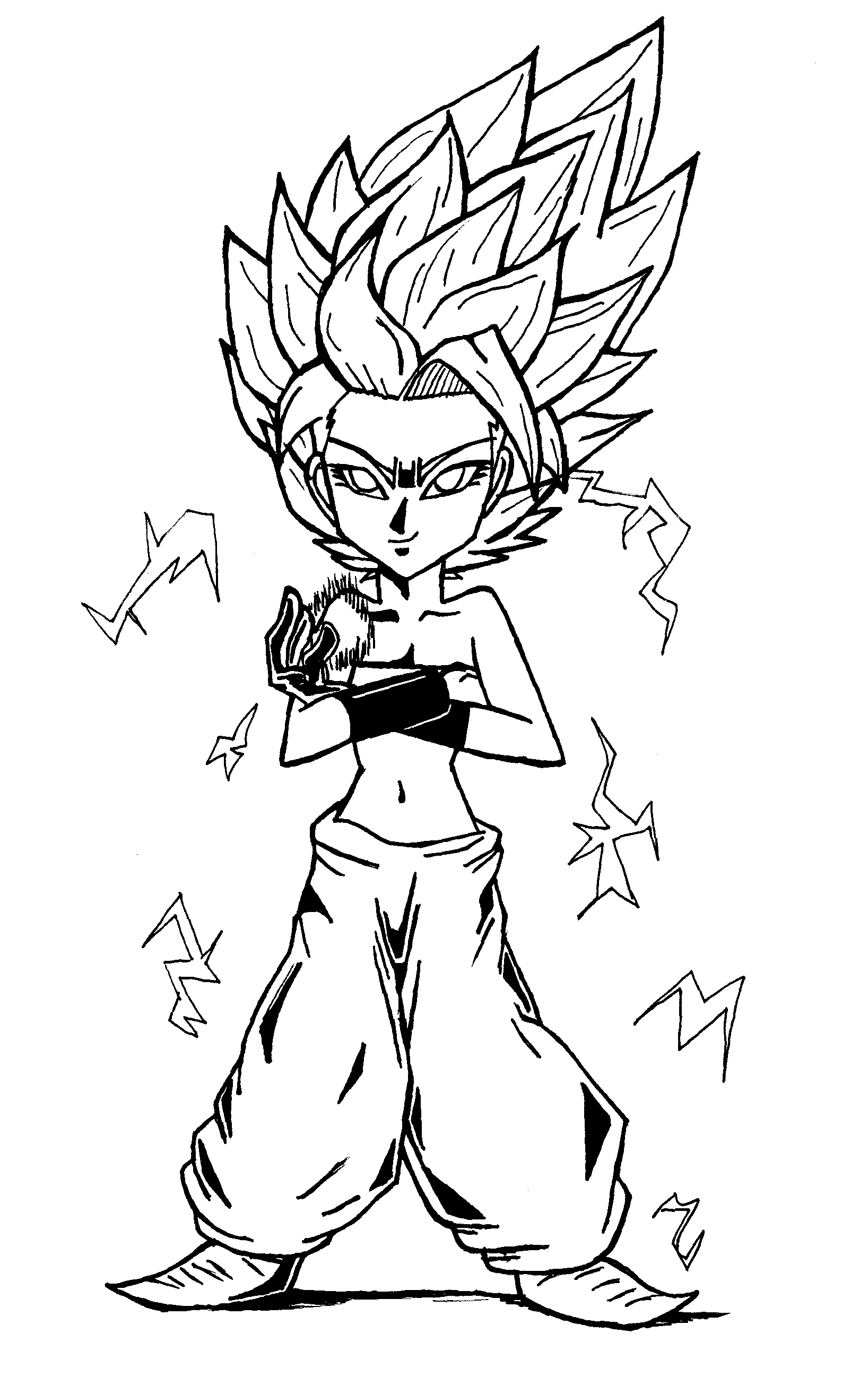 Caulifla SSJ2 by TumeK5 on DeviantArt Caulifla SSJ2 by TumeK5 on DeviantArt