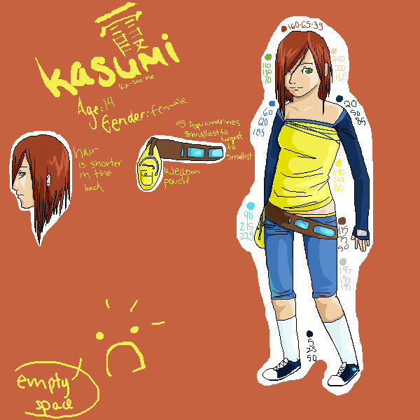 Kasumi Ref by angiful on DeviantArt