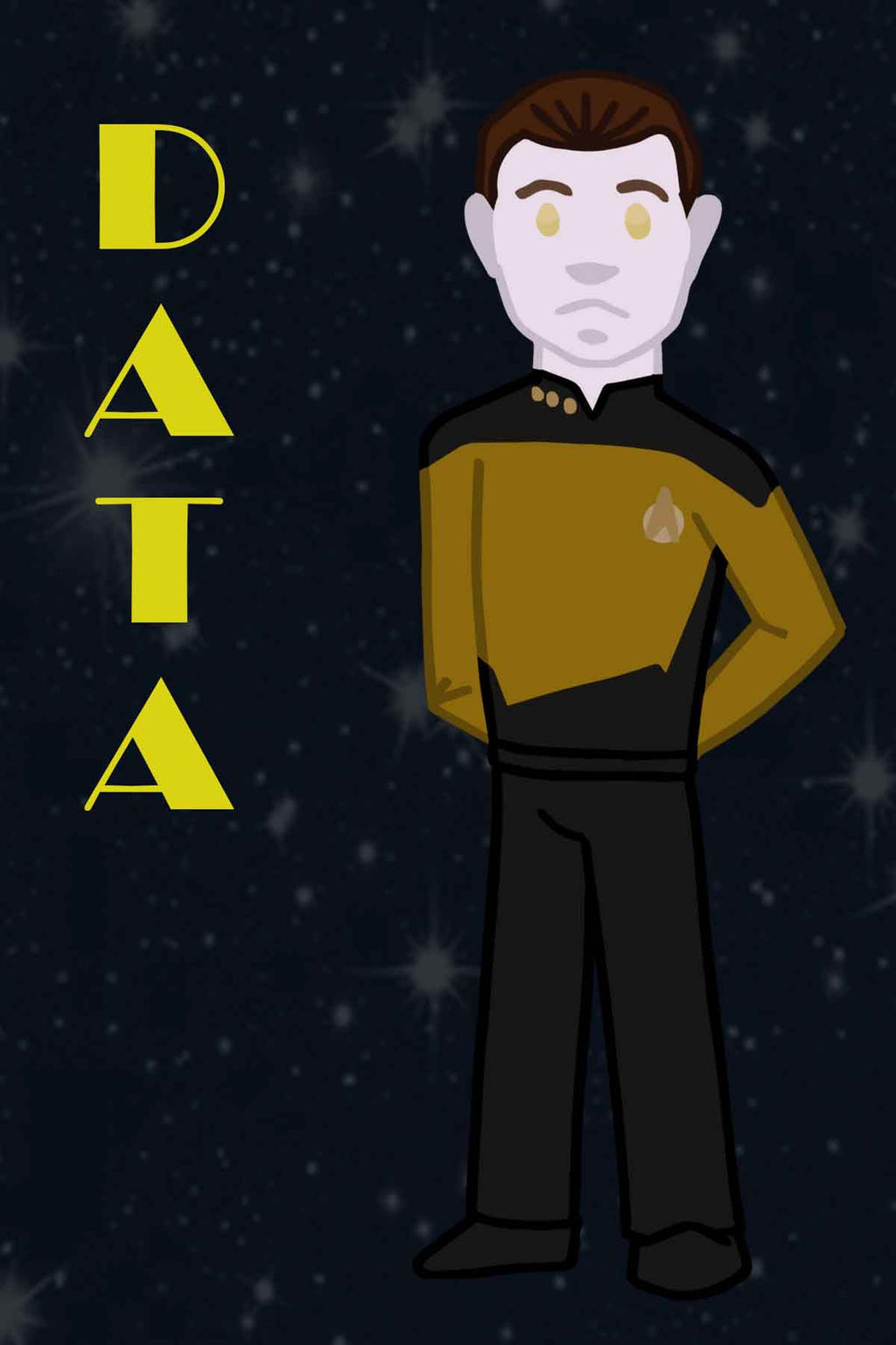 Lt Commander Data By Freakycomics On Deviantart