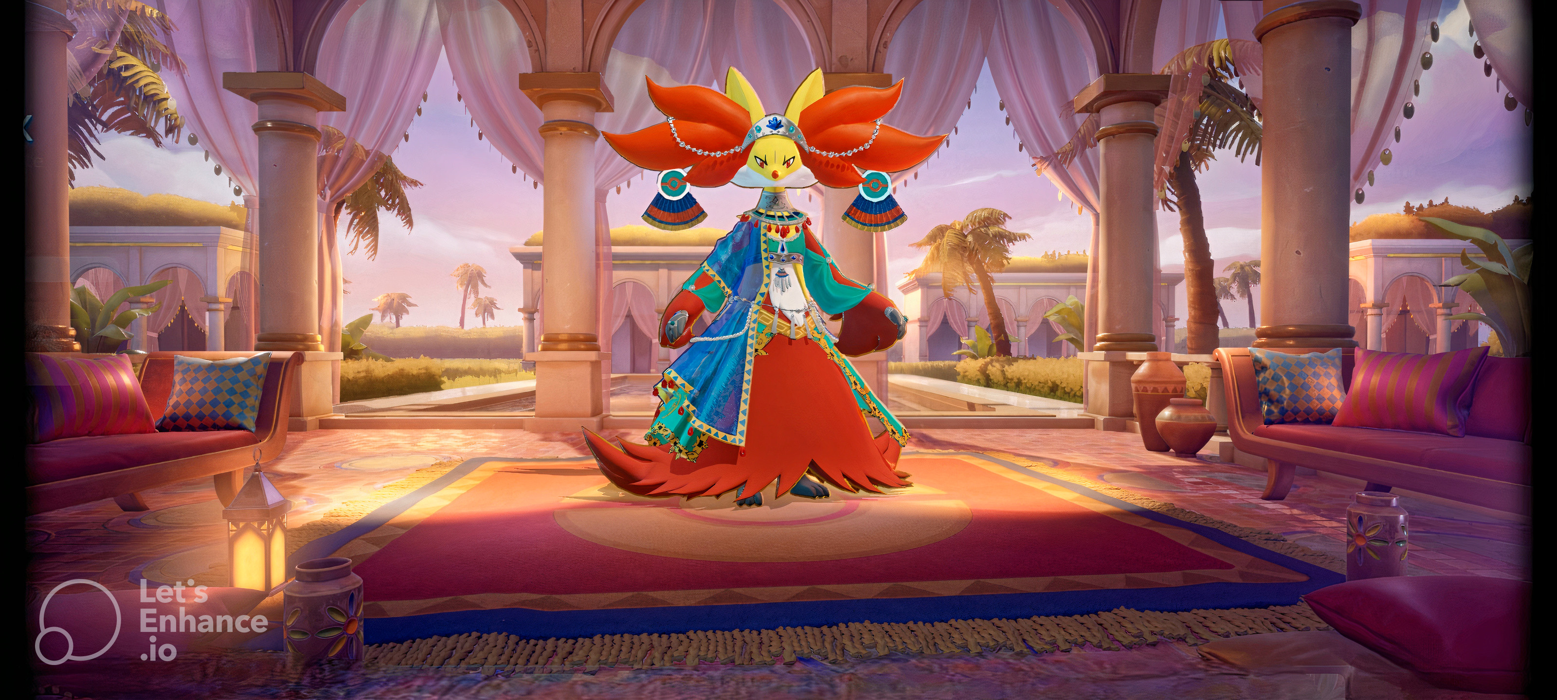 Delphox Sacred Style By Antaresxii On Deviantart
