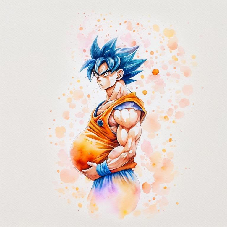 Pregnant Goku By Sayians Shadows On Deviantart
