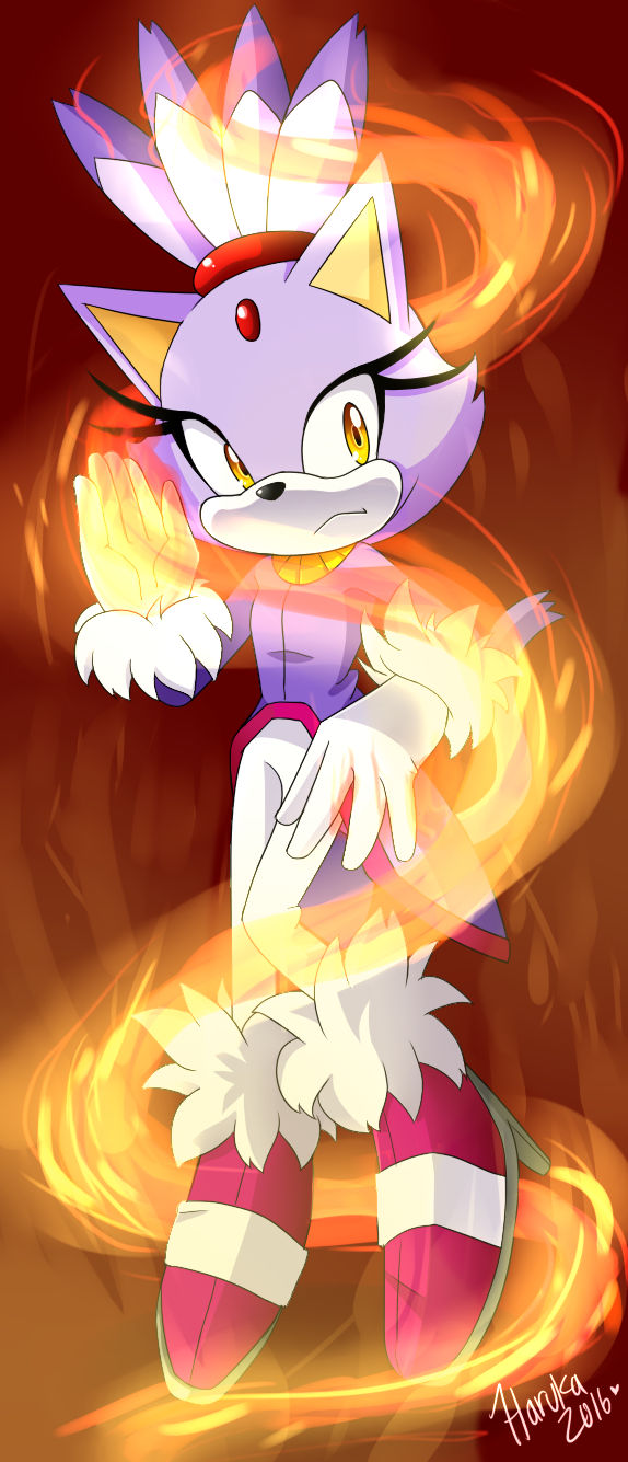 Blaze The Cat by Haruka-15 on DeviantArt Blaze The Cat by Haruka-15 on DeviantArt