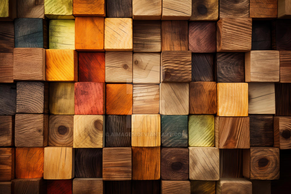 Wooden Cubes By Aimages On Deviantart