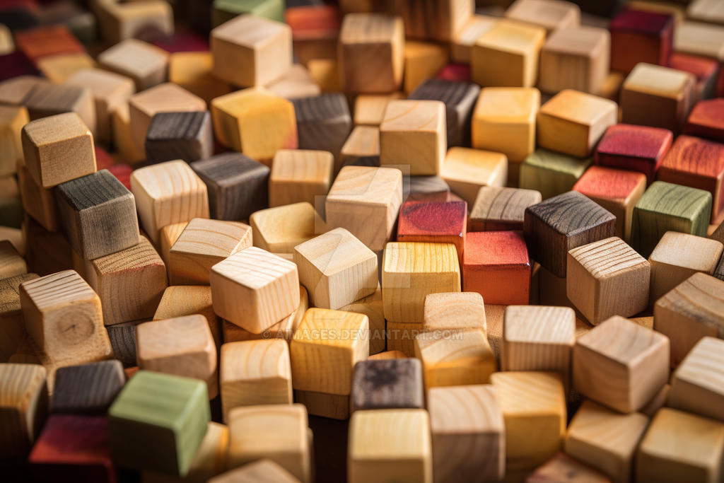 Wooden Cubes 02 By Aimages On Deviantart