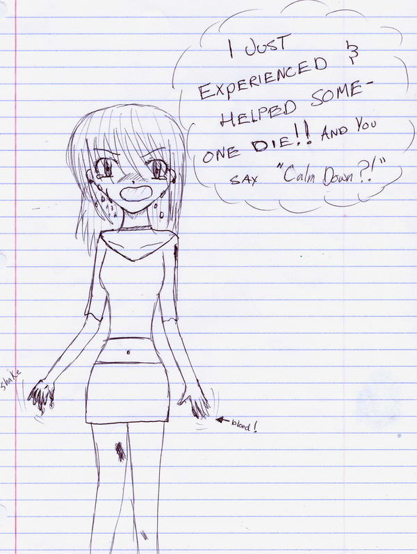 Upset Anime Girl By Shatteredlove96 On Deviantart