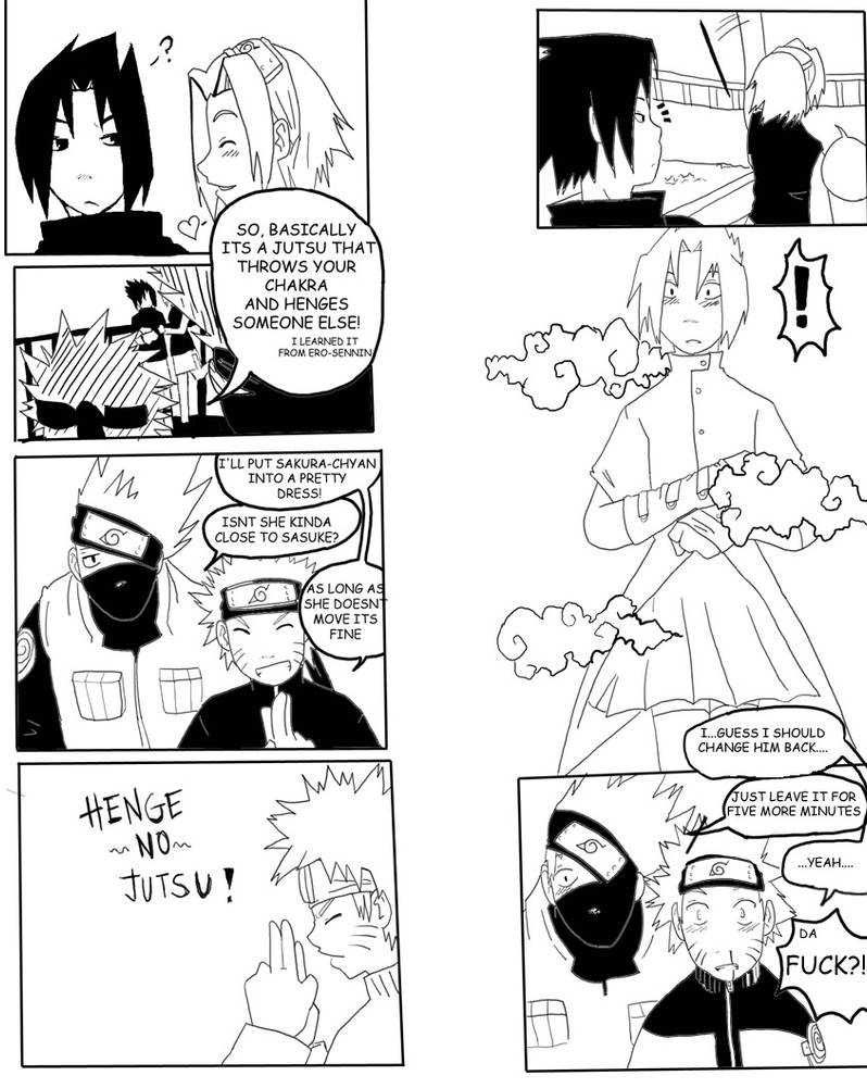 Naruto--Henge --for TB-- by Okamichan on DeviantArt