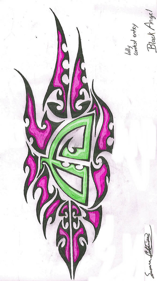 DevArt Razorblade Tattoo Pink by SblackangelC on DeviantArt