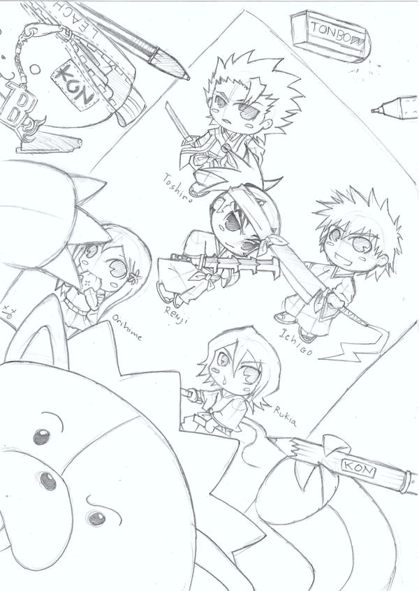 Bleach Chibi By Nobodyxox On Deviantart