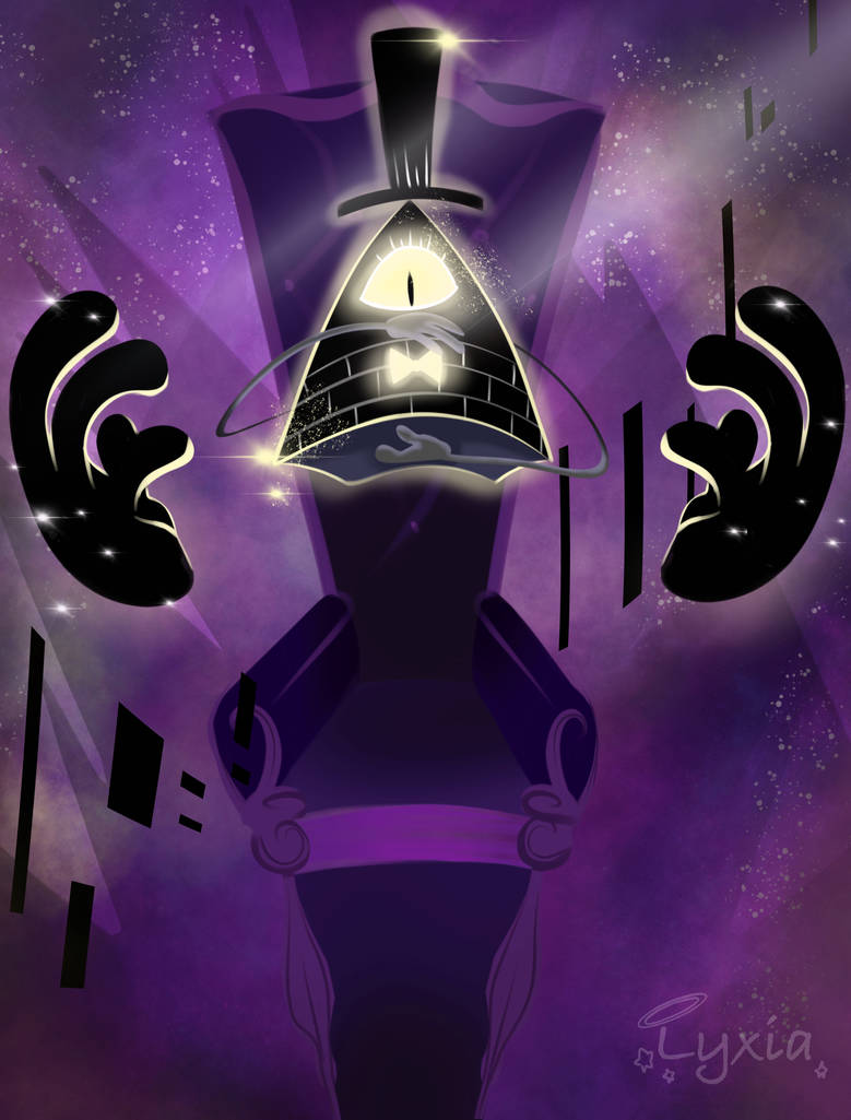 Bill Cipher In Black Demon By Rainbow Lotus On Deviantart