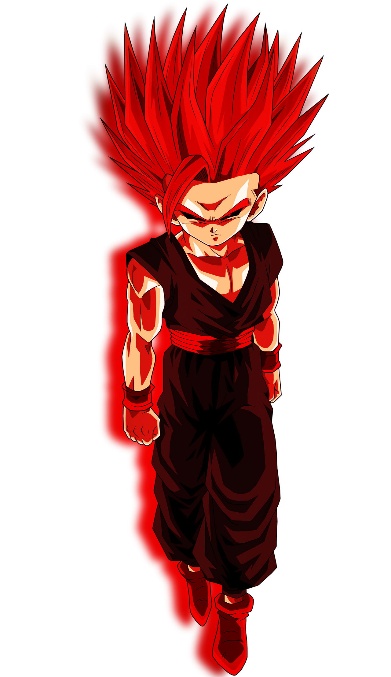 Evil Joven Gohan Ssj2 V1 Aura Alt Palette 3 By Kate Yamazaki On