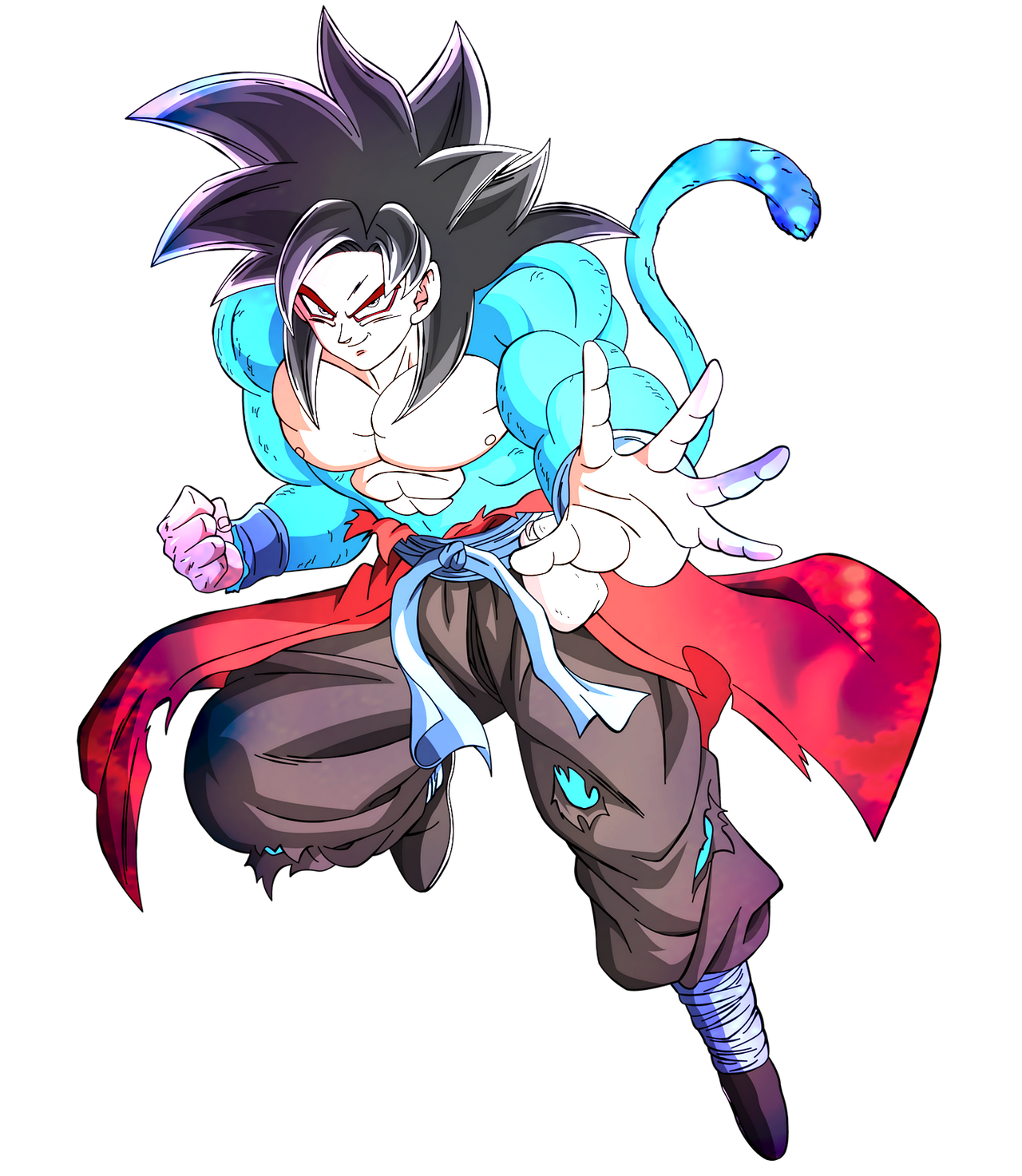 Goku Xeno Ssj4 Blue LB UI (alt. Palette 5) by Kate-Yamazaki on DeviantArt Goku Xeno Ssj4 Blue LB UI (alt. Palette 5) by Kate-Yamazaki on DeviantArt