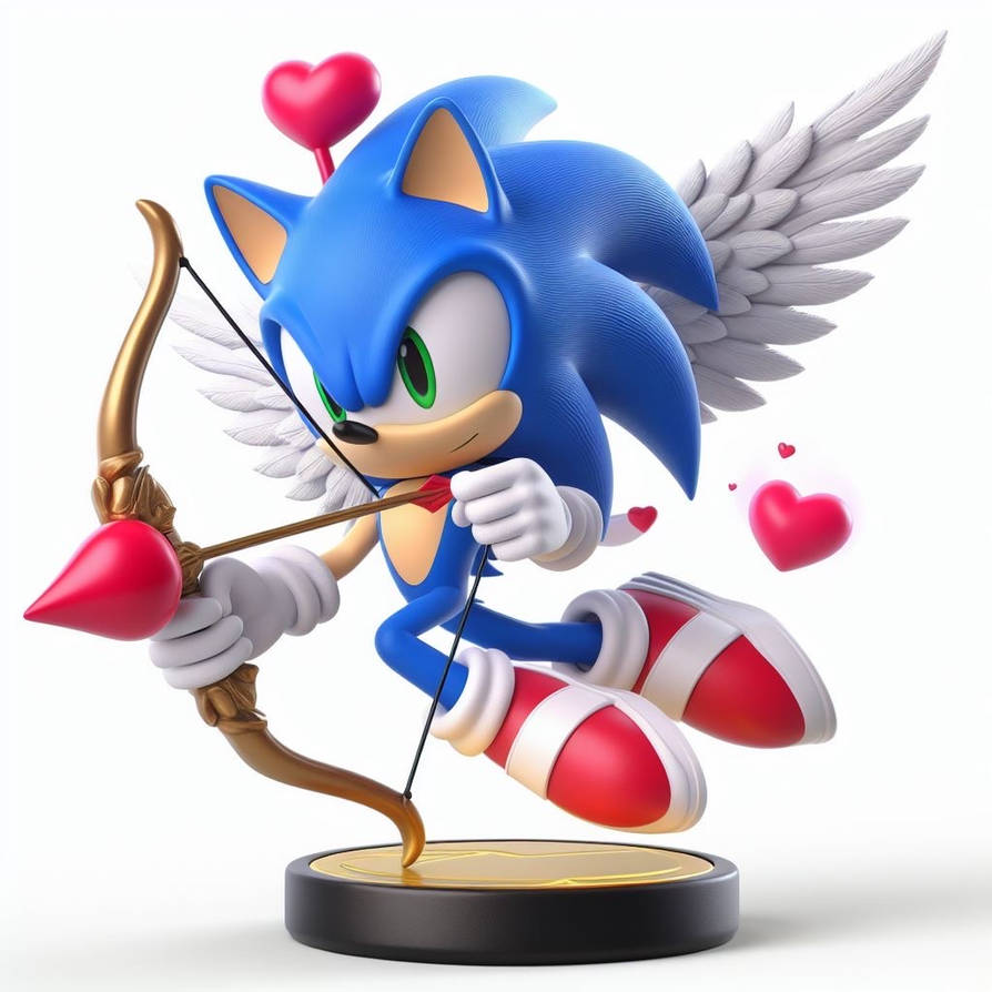Cupid Sonic Amiibo by BlqckHeart on DeviantArt Cupid Sonic Amiibo by BlqckHeart on DeviantArt