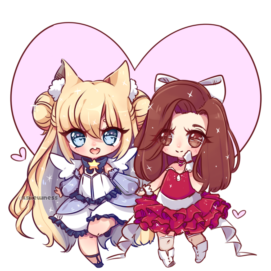 Commission Magical Girls By Reizoma On Deviantart
