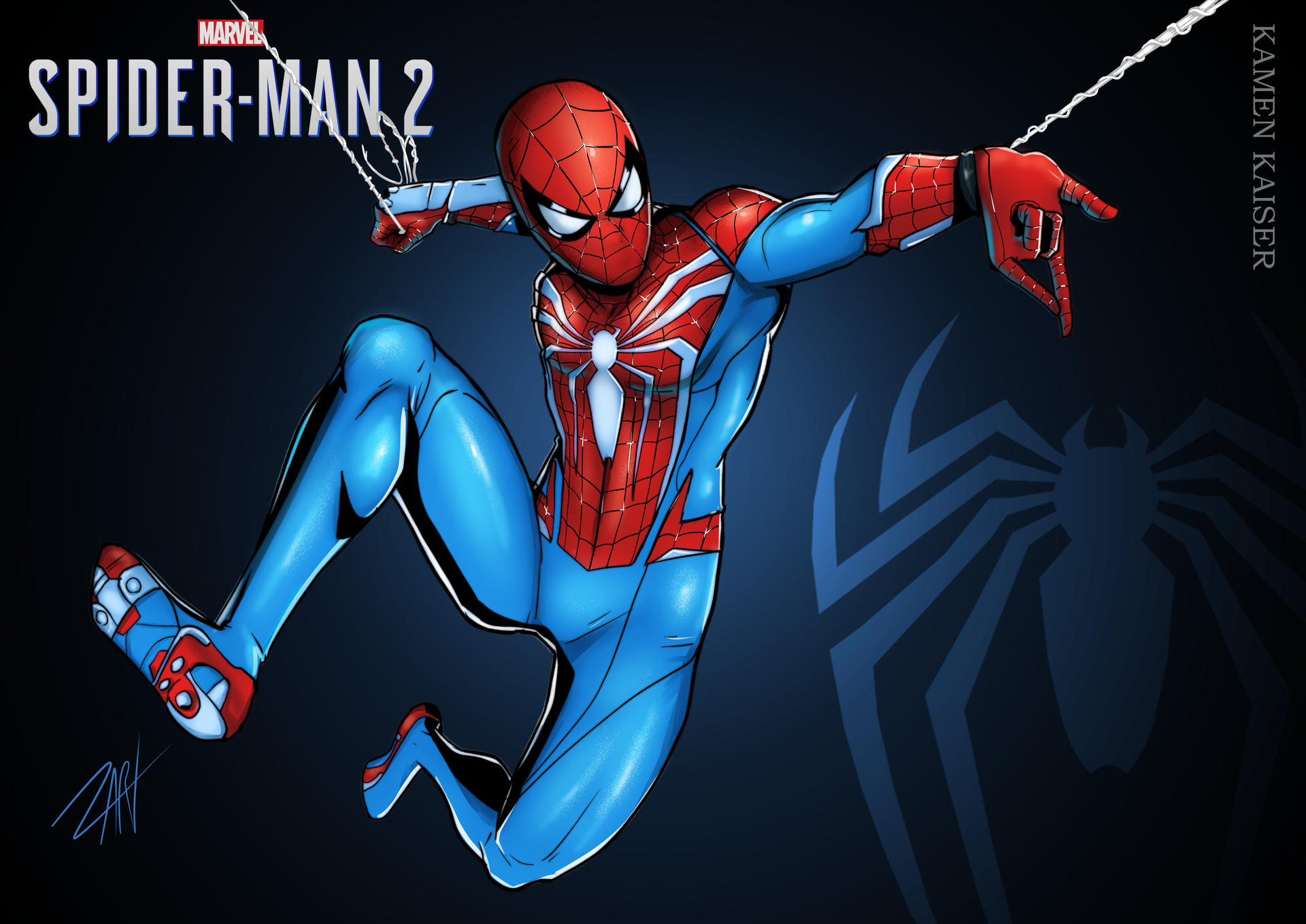Spider Man Advanced Suit 2 0 By Kamenkaiser On Deviantart