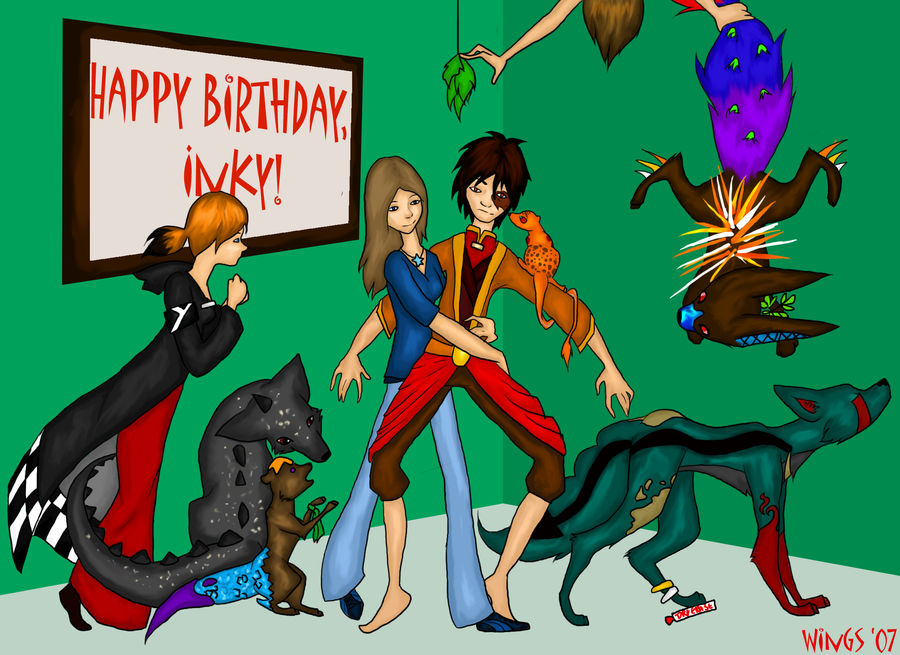 Happy Birthday Inky by waiting4wings on DeviantArt