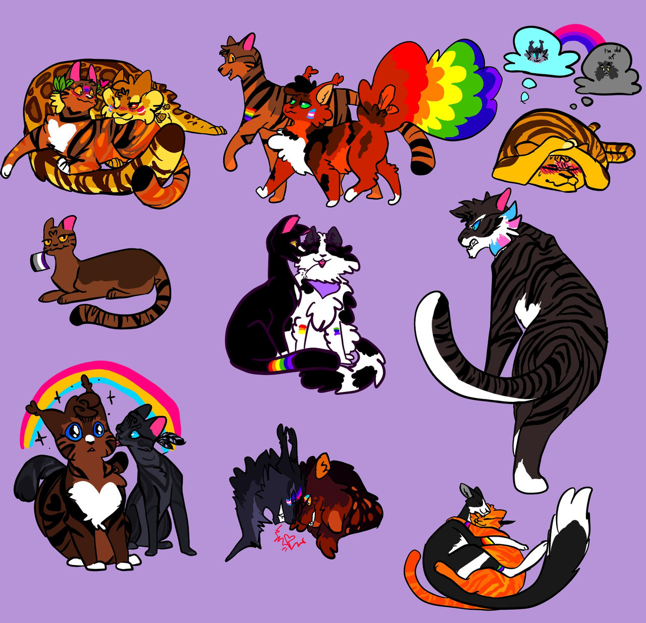Proud Murder Kitties by VividSpark on DeviantArt Proud Murder Kitties by VividSpark on DeviantArt