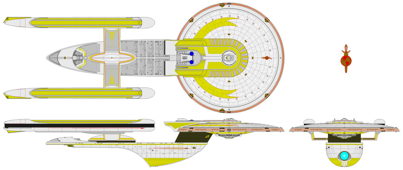 Excelsior Class Mu 467 Scale By Nichodo On Deviantart