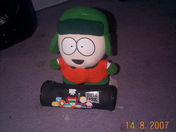 My Kyle Plush and pencil case by southparkf on DeviantArt