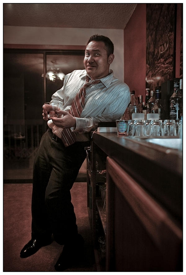 Roger at the Bar in color by LukeShannon on DeviantArt
