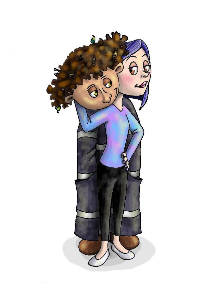 Coraline N Wybie By Nevuela On Deviantart