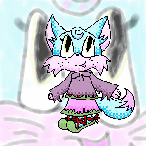 Mulan the cat in sonic form by I-dream-wonderz on DeviantArt