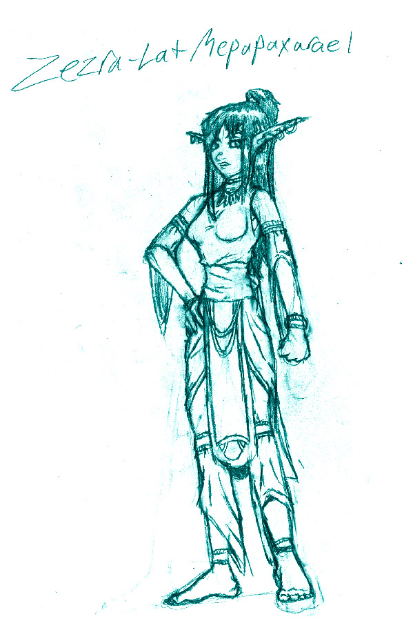 Zezra sketch by EmperorJustin on DeviantArt