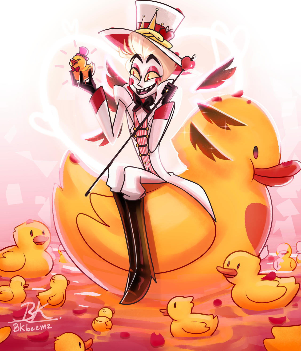Hazbin Hotel Lucifer By Bkbeemz On Deviantart