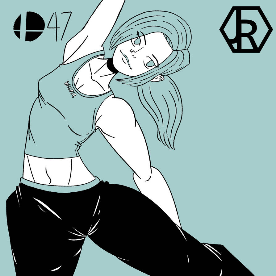 The Smashing Series 47 Wii Fit Trainer By Jr Skullz On Deviantart