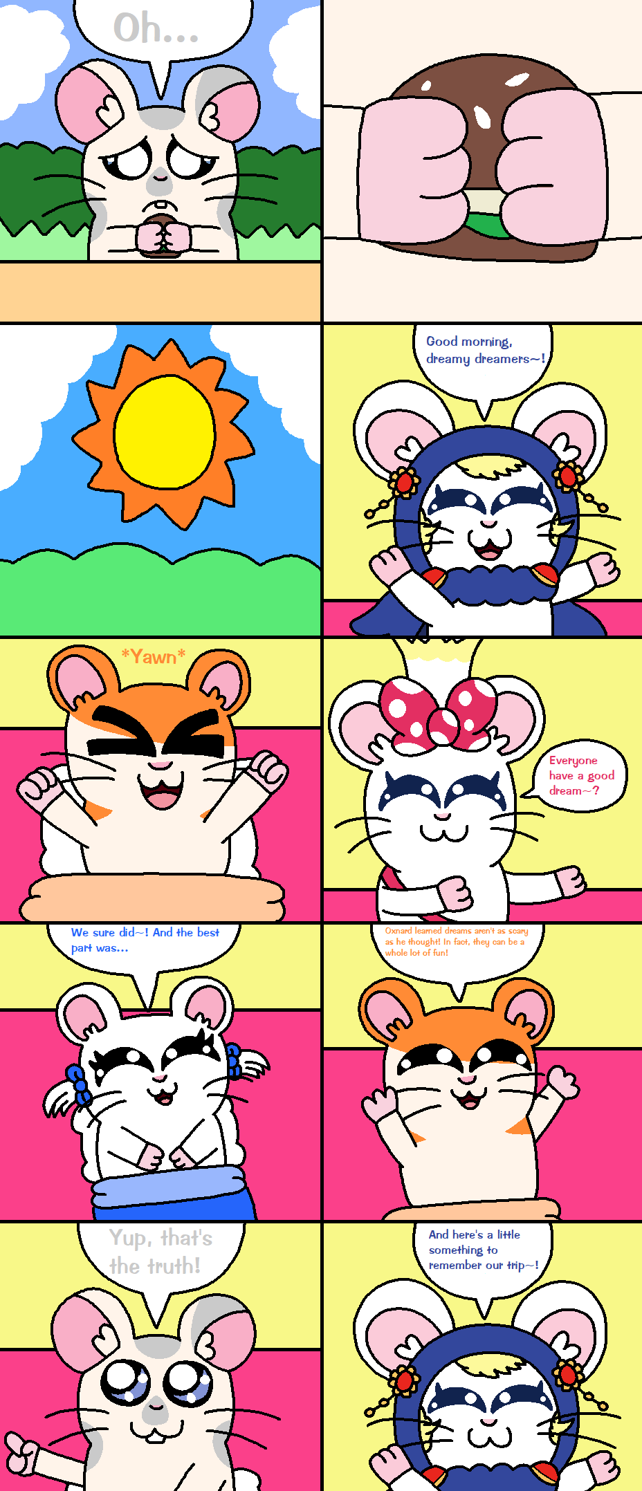 Dream A Little Dream Hamtaro Version Page 42 By Kirbyhamtarogirl On Deviantart