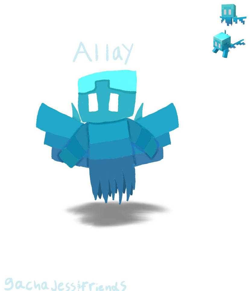 Cute minecraft allay art I made by jessplays123 on DeviantArt Cute minecraft allay art I made by jessplays123 on DeviantArt