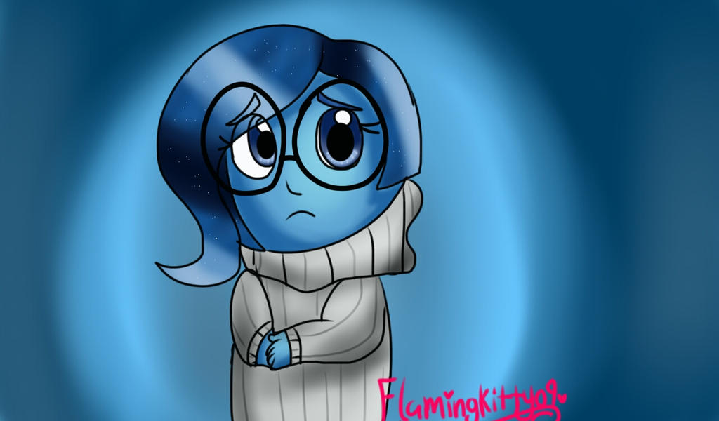 inside out sadness fan art by flamingkitty09 on DeviantArt inside out sadness fan art by flamingkitty09 on DeviantArt