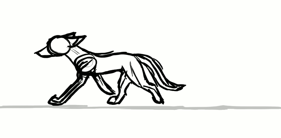 Wolf Walk Animation Wip By Izumiraichu On Deviantart