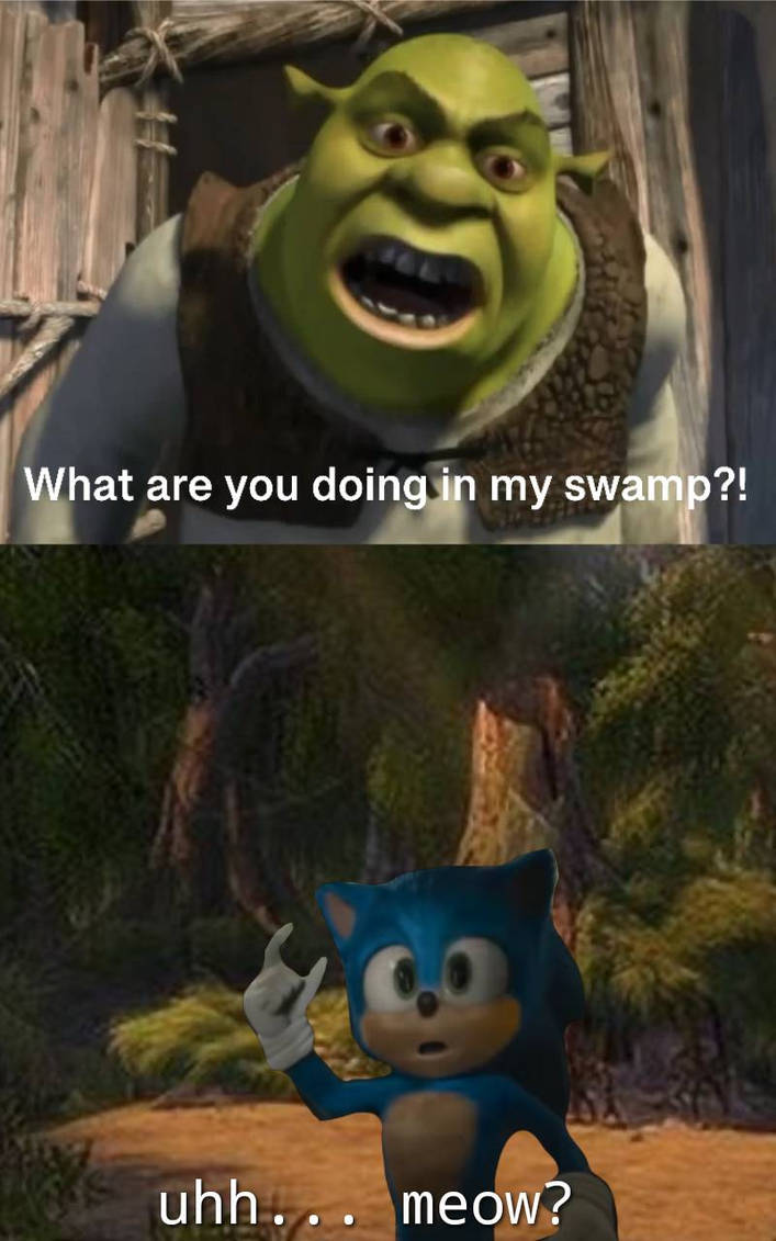 Shrek Meet Sonic By Xenomorphhybrid123 On Deviantart